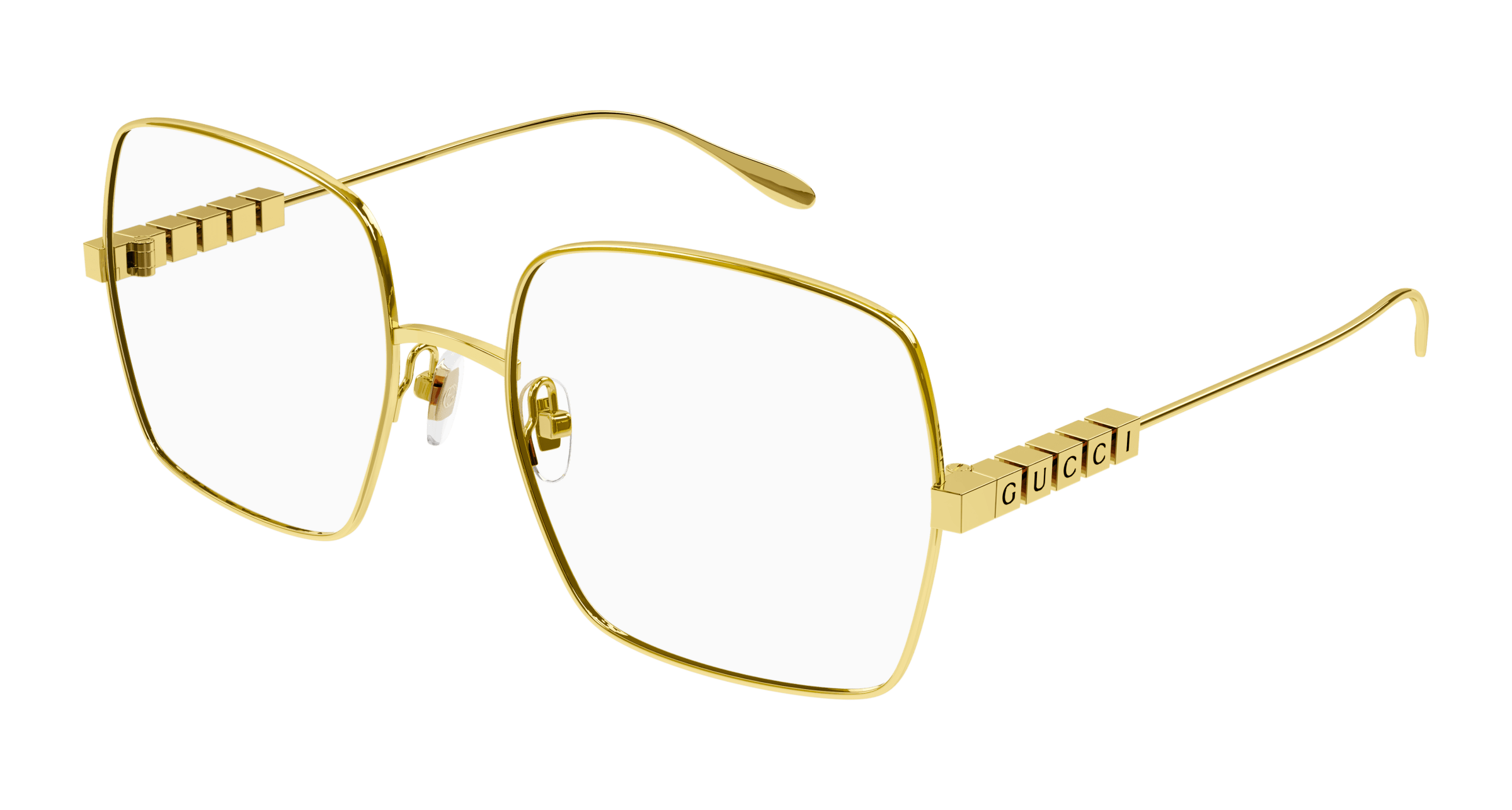 Gucci GG1434O-001 Lettering Logo | Vente en ligne - Amevista