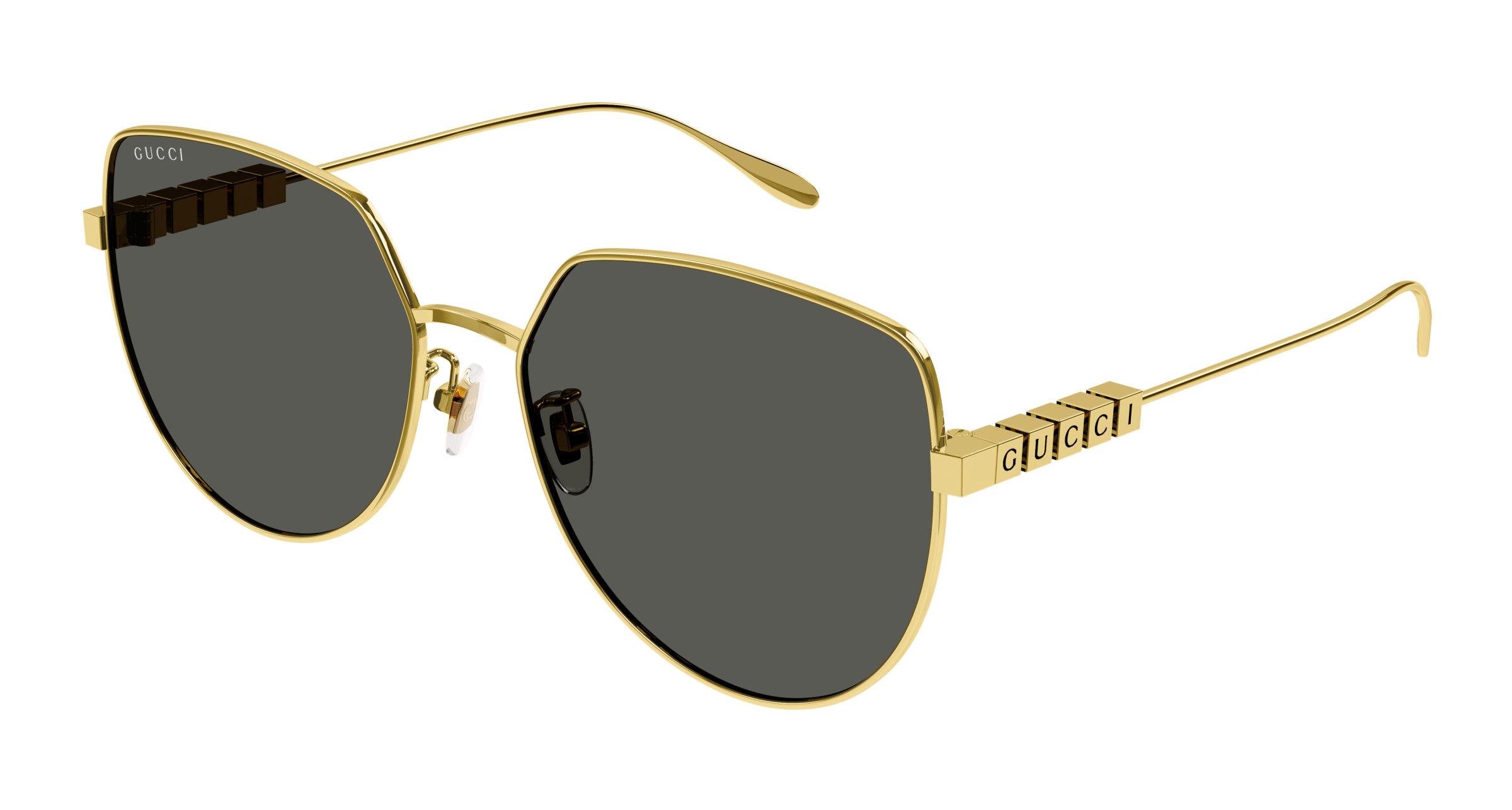 Gucci GG1435SA-001 Lettering Logo | Online verkopen - Amevista