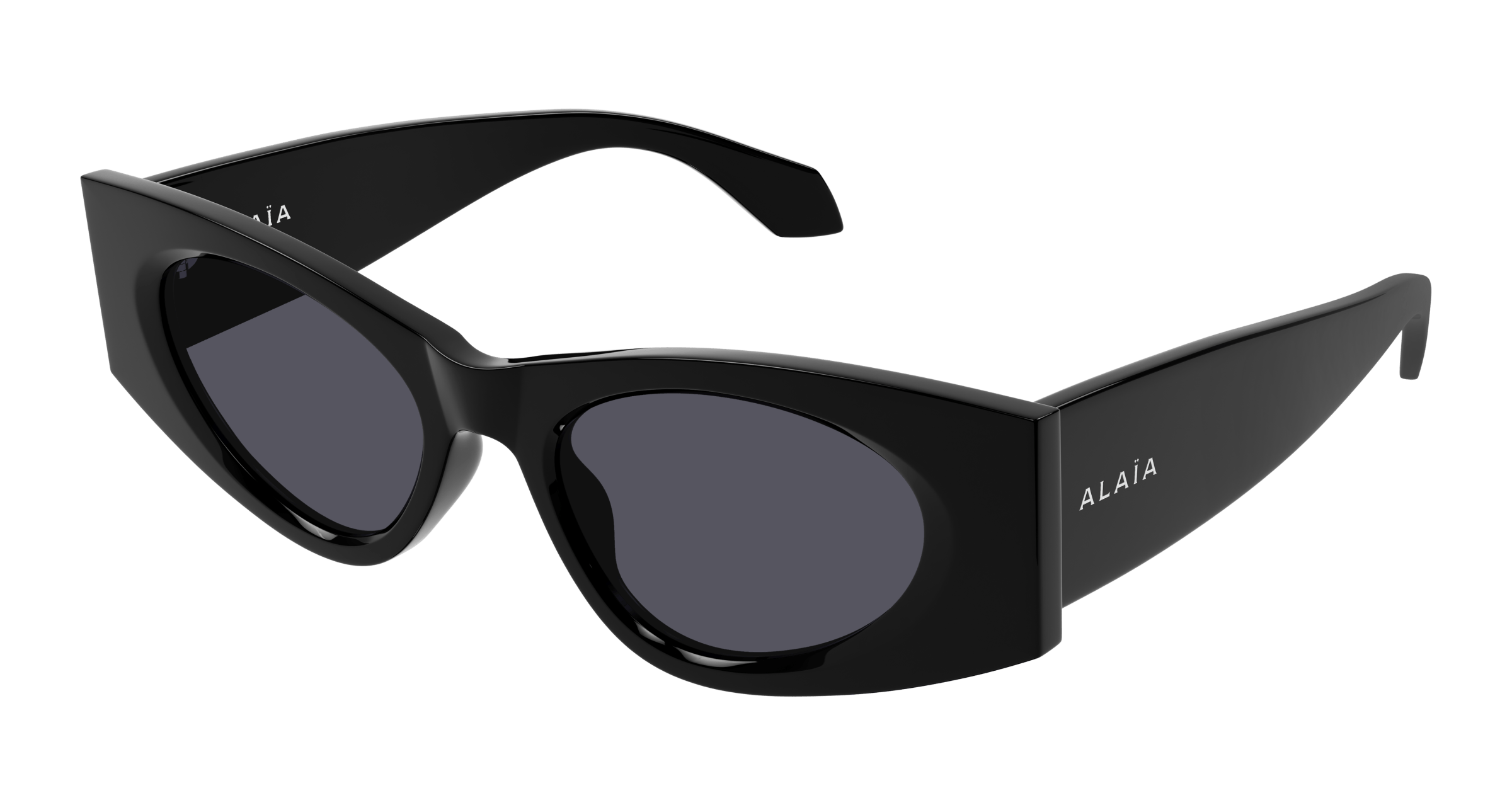 Azzedine Alaïa AA0075S-001 Lettering Logo | Buy online - Amevista