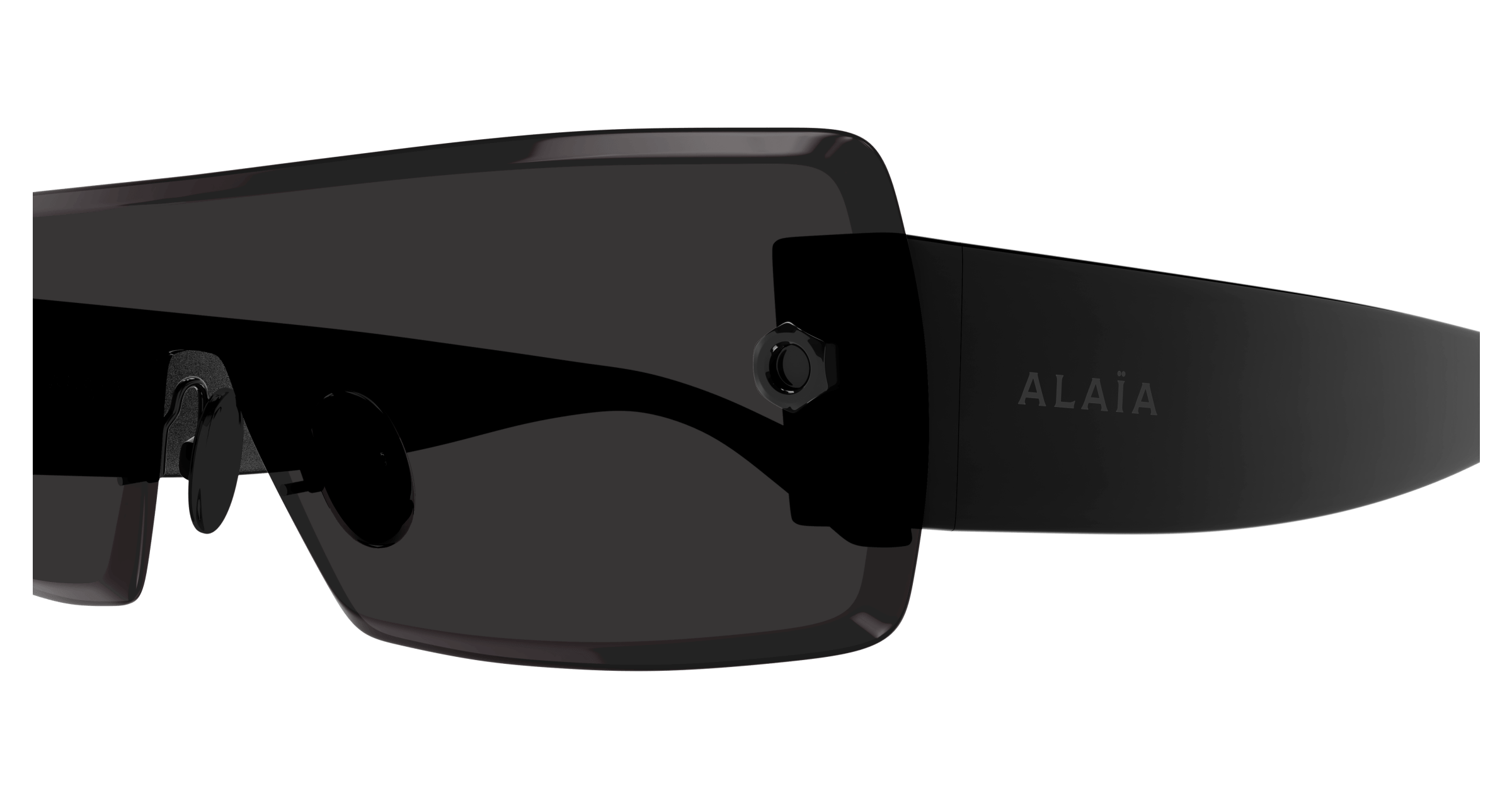 Azzedine Alaïa AA0083S-001 Lettering Logo | Vente en ligne - Amevista